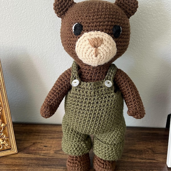 Bear Crochet Pattern, Tutorial, Bear Crochet Bundle PDF, Boy, Bear ...