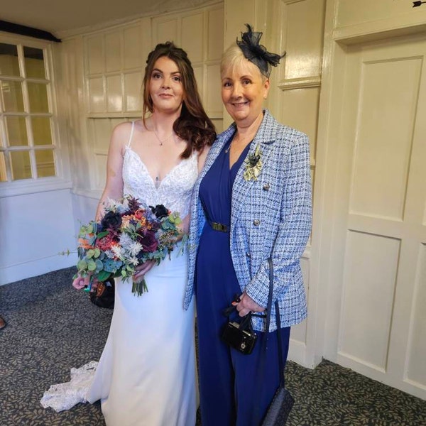 Dried Flower Gypsophila Buttonhole Set Boutonnière. Natural Wedding Flowers. Grooms Buttonhole ...