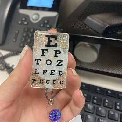 Eye Chart Badge Reeleye Badge Reeloptometry Badge Reelcute - Etsy