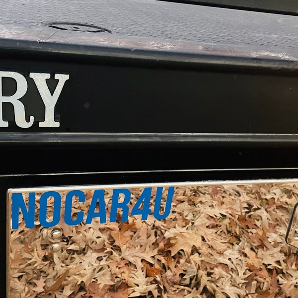 No Car for You / Repo Man / Tow Truck / Repossessed Car / Car Decal ...