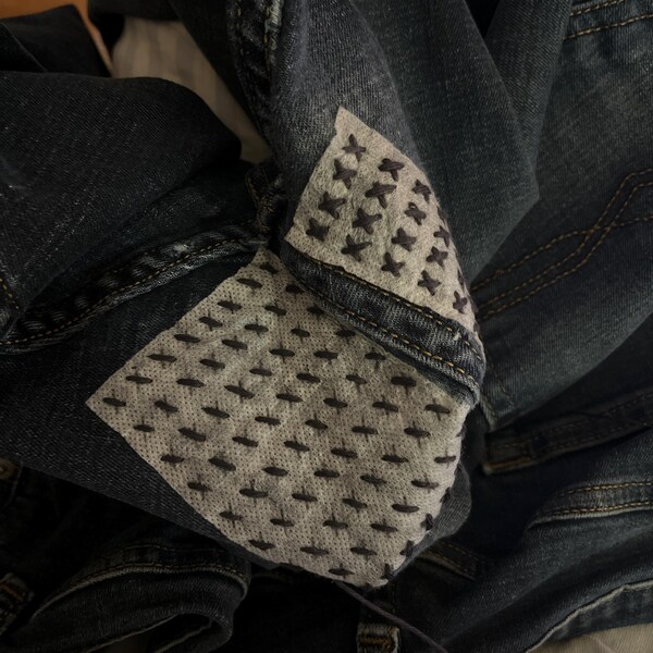 Sashiko Weaving Stick & Stitch Pattern 4 Pieces - Etsy