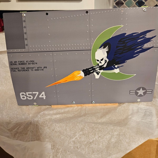 A-10 Warthog Aircraft Nose Art Panel - Etsy
