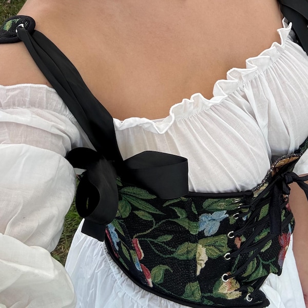 Vintage Corset Top for Women Butterfly Corset - Etsy