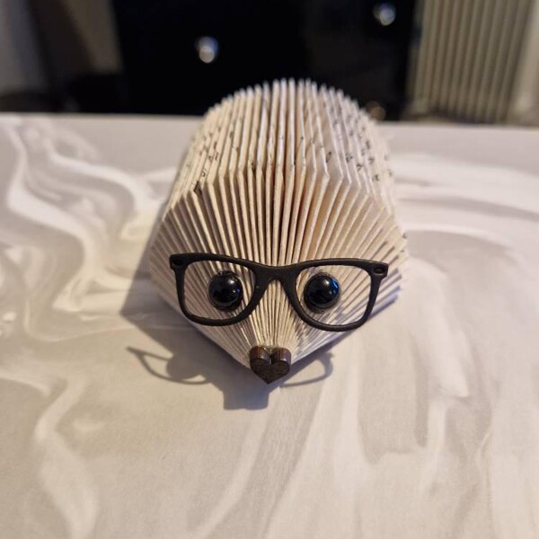 Small Paperbook Hedgehog - Etsy UK