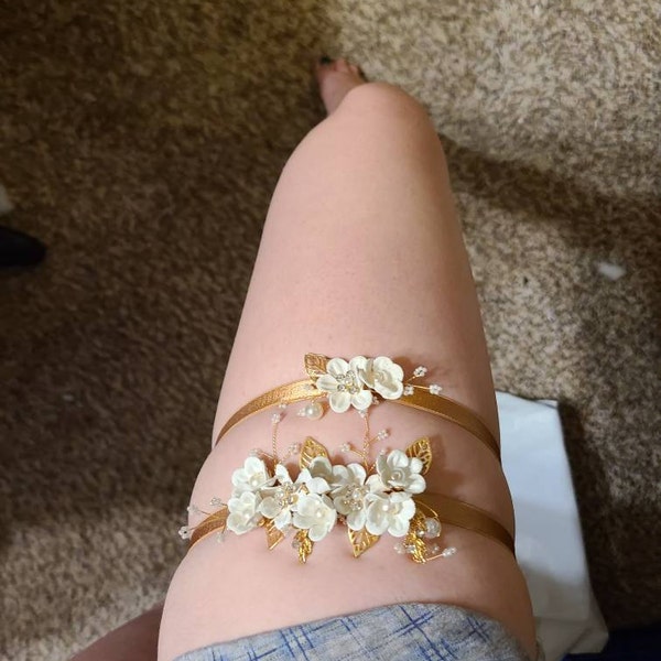 Western Wedding Garter - Burlap Wedding Garter - Country Theme Wedding ...