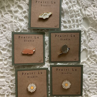 Flower Fireweed Enamel Pin Enamel Pins, Flower Pin, Cute Pins, Nature ...