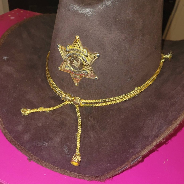 Rick Grimes Carl Grimes Judith Grimes the Walking Dead Sheriff Hat ...