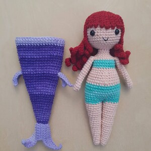 Water Sprite Critter Stitch Crochet Pattern / Amigurumi Mermaid PDF - Etsy