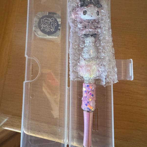 DEMON SLAYER Fancy PEN | Cute Custom Beaded Pens | Fun Gift | Office ...