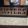 Personalized Sister Wood Sign Home Decor, Gift for Sister, Sister ...
