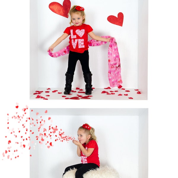 White Photo Box Grid 9 Box Template, Photoshop Template, "in the Box ...