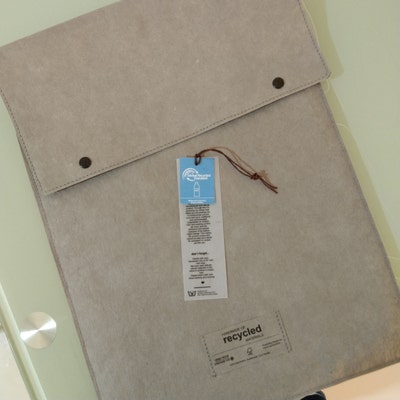 Sustainable Laptop Bag, Brown Laptop Briefcase, Eco Friendly Laptop ...