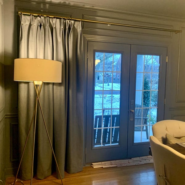 Pleated Lynn Block Print Cafe Curtain , Tier Curtains, Kitchen Curtains ...