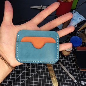 The Seashell Wallet Pattern Pdf, Leather Pattern Pdf, Cardholder ...