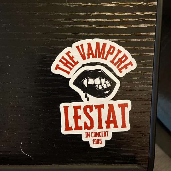 The Vampire Lestat BLOOD Sticker | Interview With the Vampire 3x3 in ...