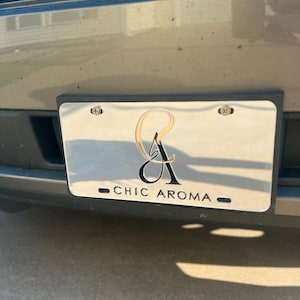 Custom Mirror License Plate, Car Tag, Personalized Car Tag, Custom ...
