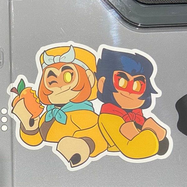 LMK| Wukong and Macaque 3 Inch Tall Matted Sticker - Etsy