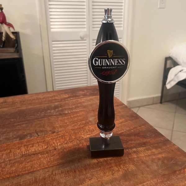 Beer Tap Handle Tapper Kegerator Guinness Guiness Guinnes Stout Beer ...