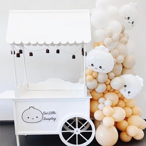 21 Dumpling Bao Bun Jumbo Balloon Little Dumpling Baby Shower Party ...