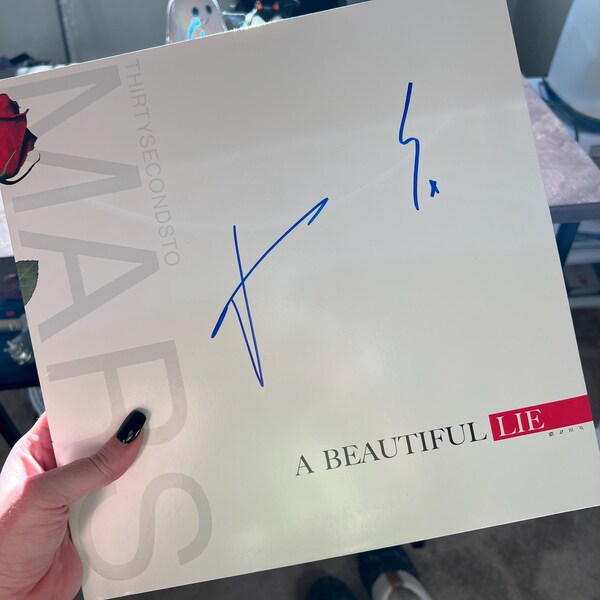 Billie Joe Armstrong Tre Cool & Mike Dirnt Signed GREEN DAY Dookie ...