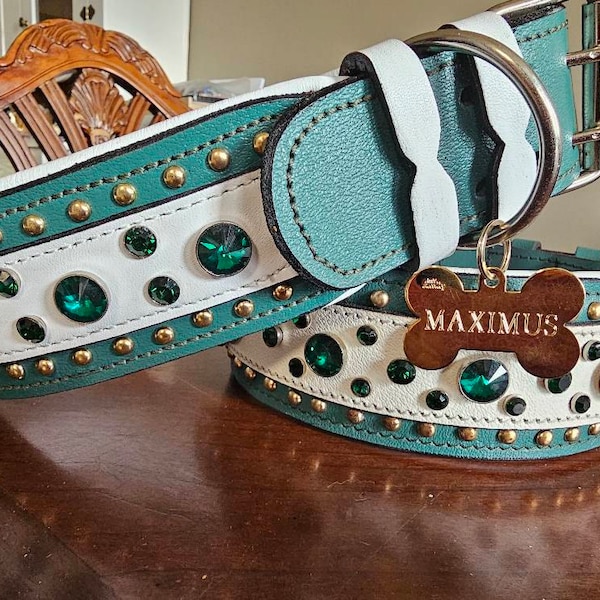 Extreme Collars Handmade Dog Collars Personalized Collars Dog Gift ...