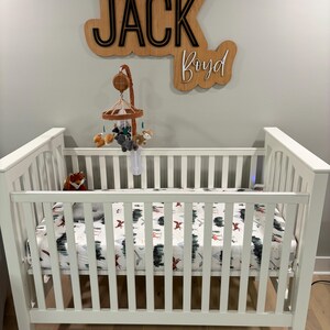 Large Wood Name Sign, Nursery Name Sign, Girl Name Sign, Above Crib ...
