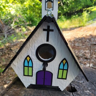 Custom Firehouse Handmade Birdhouse - Etsy