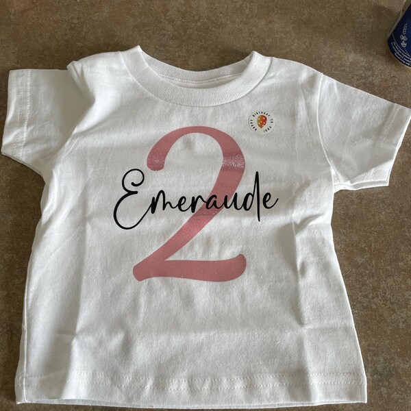 Hello Seven, 7th Birthday Shirt, Seventh Birthday Shirt, Cute 7th ...