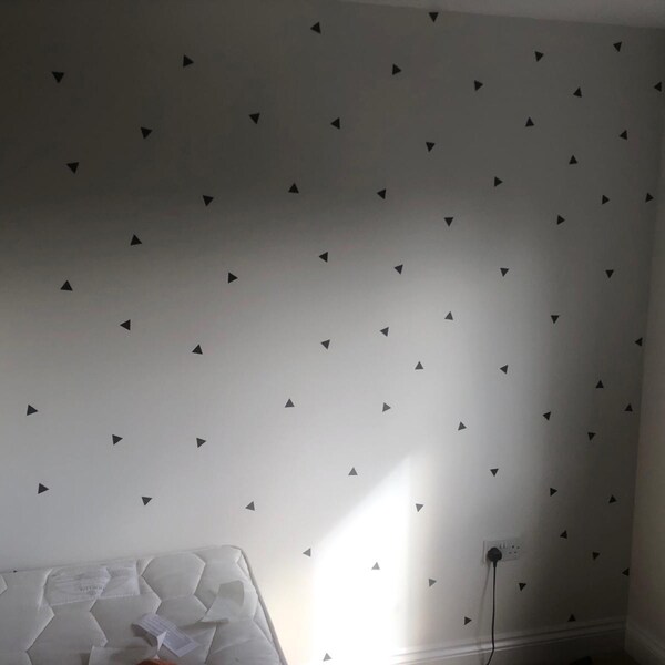 Triangle Wall Art Stickers, Triangle Decals, Triangle Wall Stickers ...