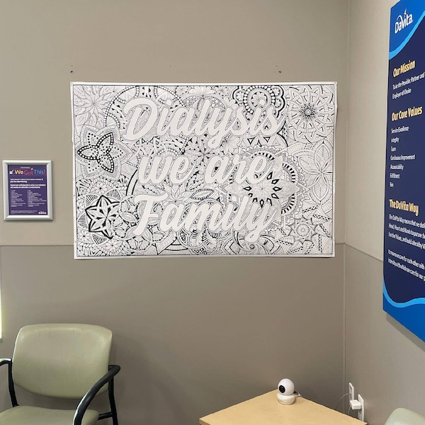 Make Your Own Custom Giant Coloring Poster - Great for Hospitals, at ...