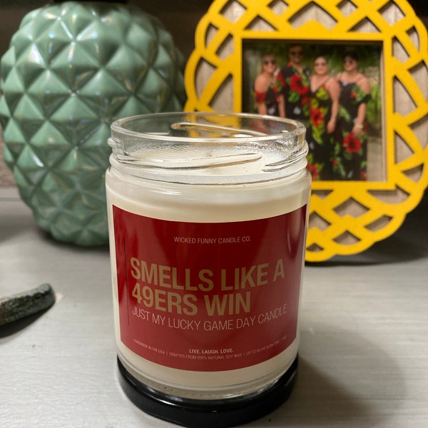 Personalized Smells Like a Warriors Win Candle Custom Golden State ...