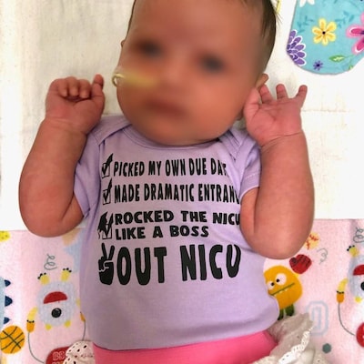 Peace Out NICU NICU Baby Onesie Nicu Graduate Going Home Onesie Preemie ...