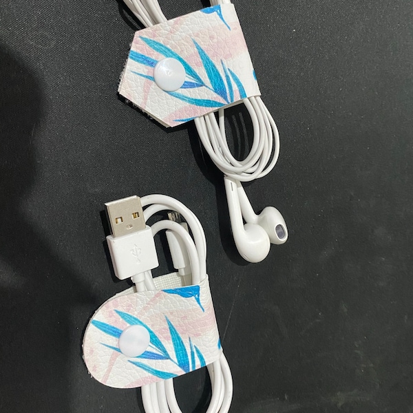 Cable Organizer SVG, Cord Tidy Template, Earphone Holder SVG, Cable ...