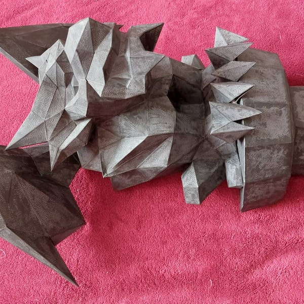 Gargoyles A, Papercraft , DIY , Low Poly , PDF Papercraft , Fantasy ...