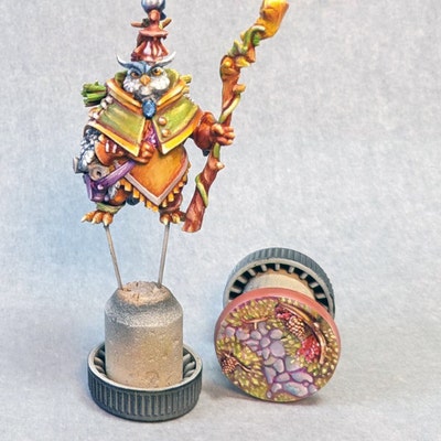 Japanese Samurai Tengu Monk Fighter With Khakkhara Staff - Etsy