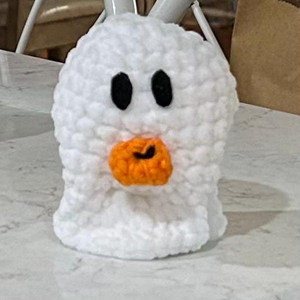 PATTERN: Low Sew Plush Ghasper the Sheet Ghost - Crochet Ghost With ...