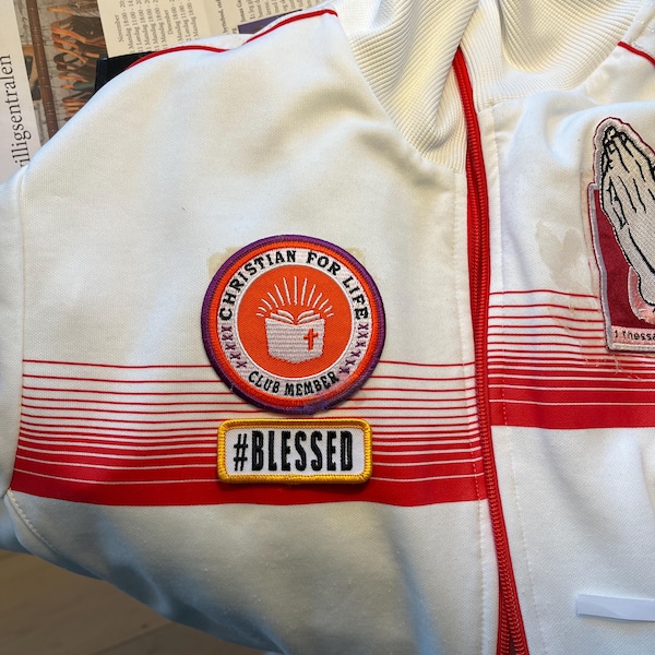 I Love Jesus Patch | Punk Patch | Christian Patch | Sew on | Embroidery ...