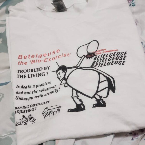 Betelgeuse Horror Funny Retro 80s White T-shirt Any Size - Etsy