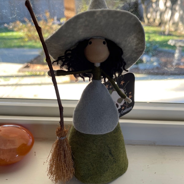 Kitchen Witch - Protection Witch - Magic - Good Luck - Etsy