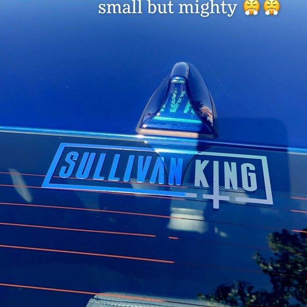 Sullivan King Full Text Flat EDM DJ Logo Vinyl Car Laptop Custom Decal ...