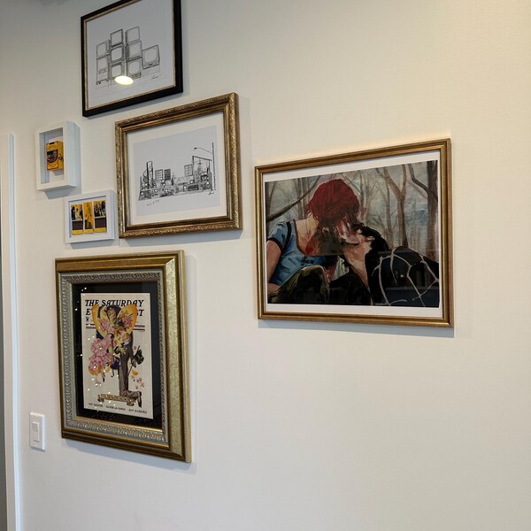 Normal People Acrylic Painting Wall Art/ Art Print/ Poster - Etsy