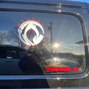 Logo Window Decal Sticker Logo Decals Custom Design - Etsy