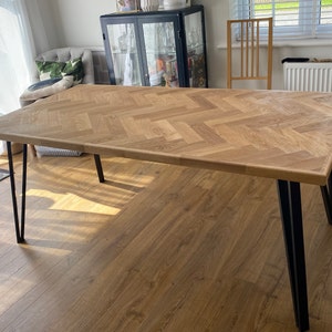 Solid Oak Floating Table Tensegrity - Etsy