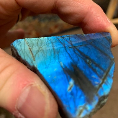 Large Double-sided Pink Rainbow Flash, Natural Pink Polished Freeform ...