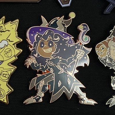 The Owl House Enamel Pin Possessed Hunter belos-hunter 2/5.08cm - Etsy