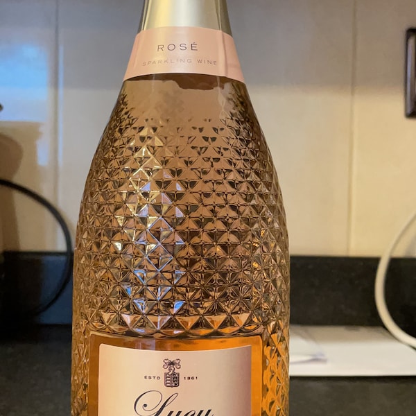 Personalised Rose Pink Prosecco Bottle Alcohol Wine Label Sticker - Etsy UK