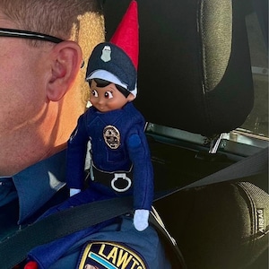 Police and Prisoner Elf Costumes, Elf Outfits, Doll Outfits, Police ...