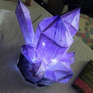 Crystal Papercraft. With This Purchase You Get SVG and PDF Digital ...