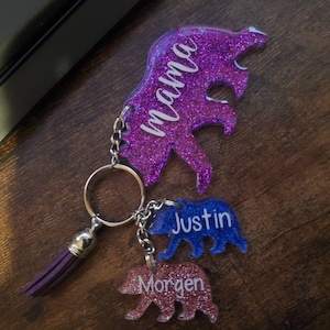 Customizable Morgan Horse Glitter Keychain Personalized - Etsy