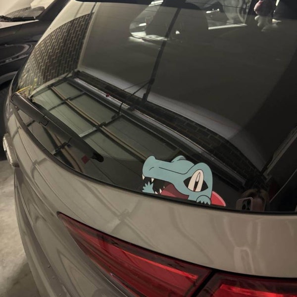 Bulbasaur Peeker Sticker - Etsy